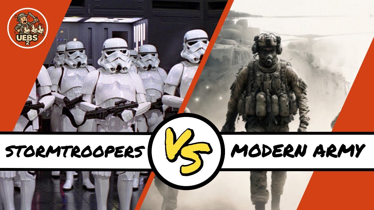 UEBS 2: 50,000 Stormtroopers vs 50,000 Modern Army | Sci-Fi vs Reality ...