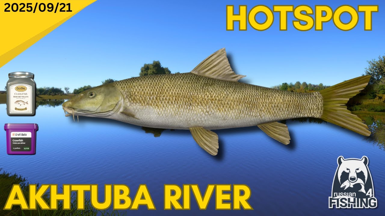 Akhtuba River giving rares - Russian Fishing 4 - YouTube