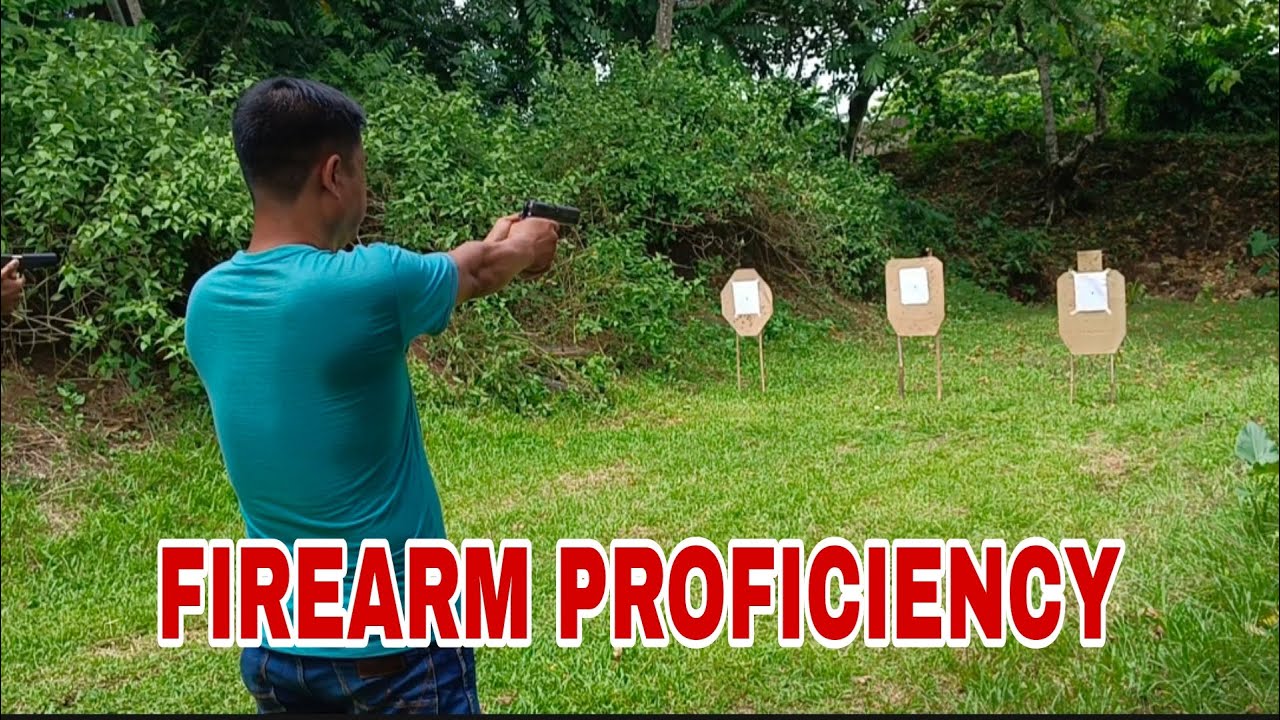 FIREARM PROFICIENCY - YouTube