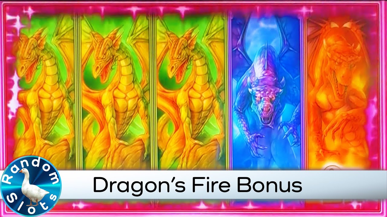 Dragon's Fire Slot Machine Bonus - YouTube