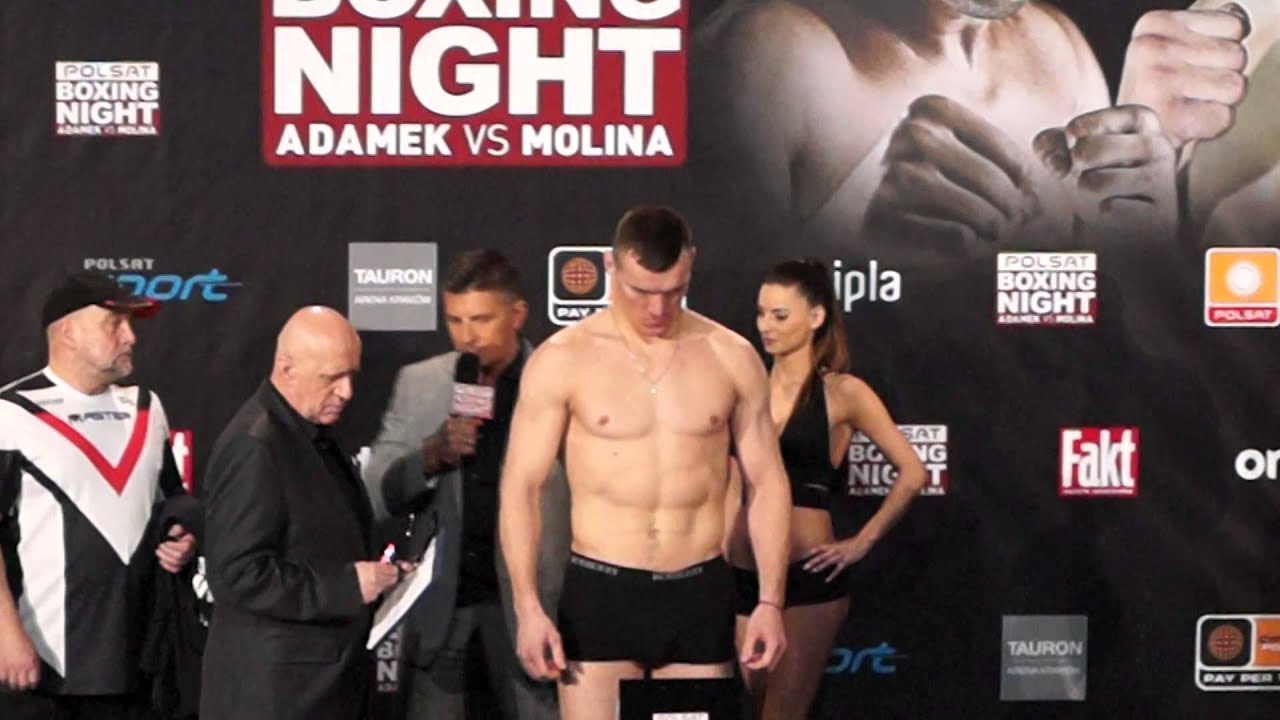 Mateusz Masternak vs Eric Fields - oficjalne ważenie (01.04.2016) - YouTube