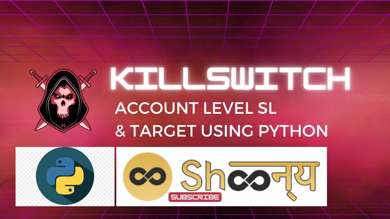 Account Level Sl And Traget In Finvasia Using Shoonya Api Youtube