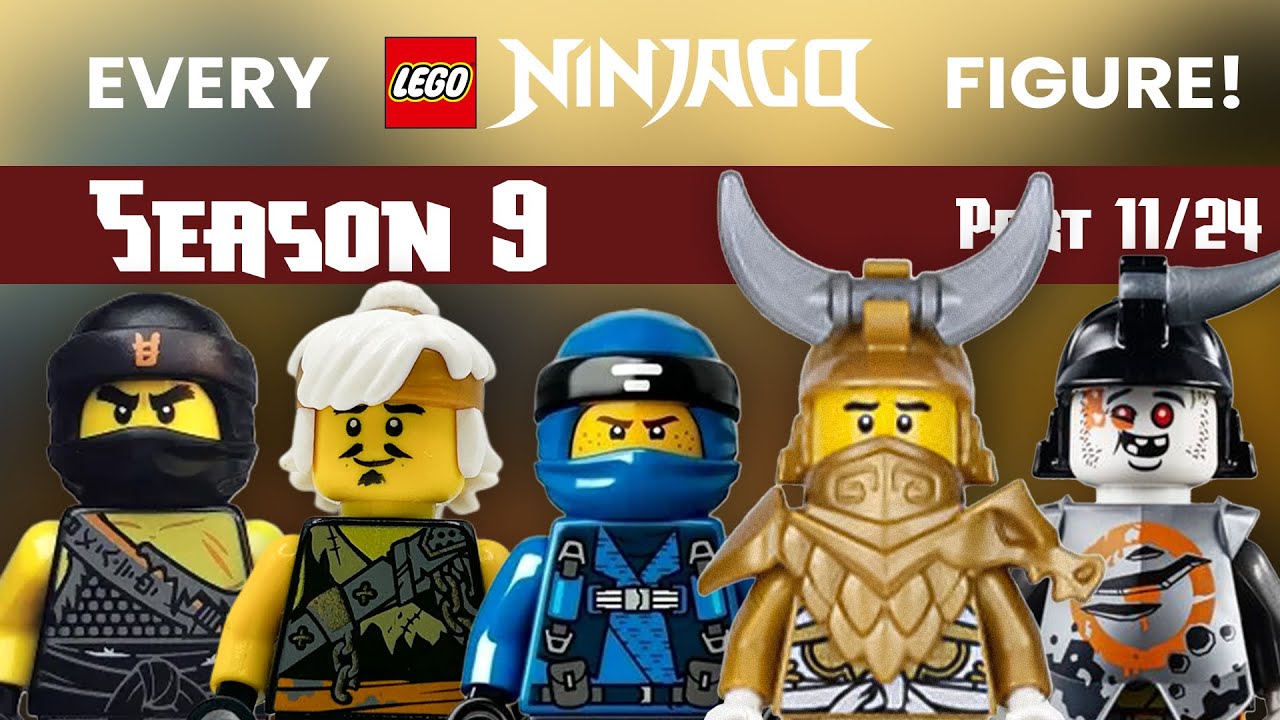 Hunted - Every LEGO Ninjago Minifigure EVER (11/24) - YouTube