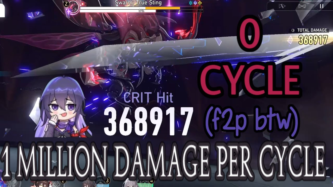 F2P Seele 0 Cycle True Sting | 1.6.1 Memory of Chaos 12 Second Half ...