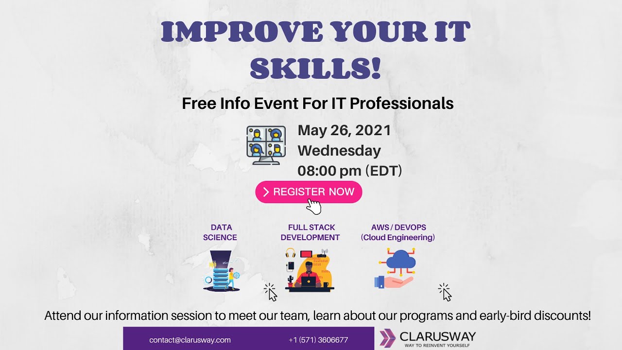 Info Session for IT professionals | Upgrade your skillset to top trends ...