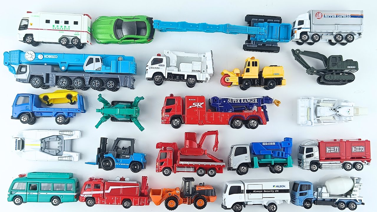 MEGA RC MODEL TRUCK COLLECTION VOL.1! RC MB AROCS, RC SCANIA, RC MAN ...