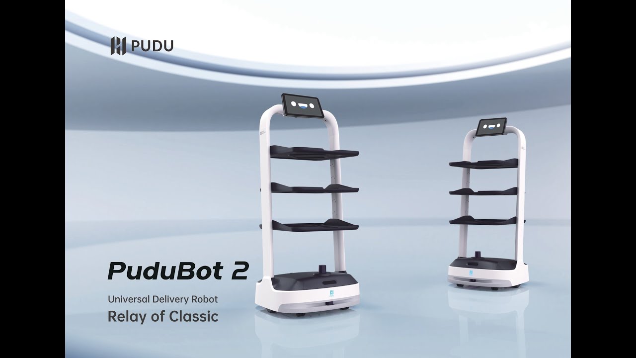 PuduBot 2 - Universal Delivery Robot - YouTube