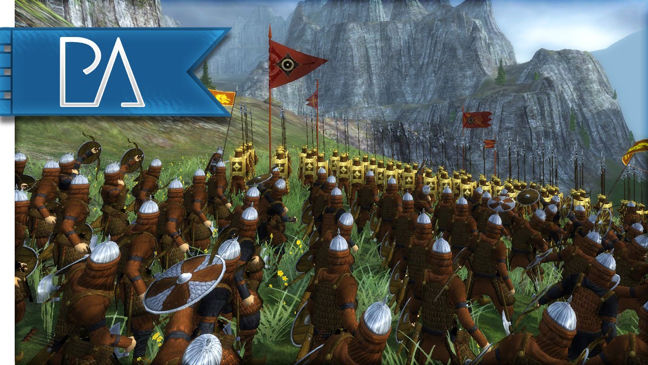 BATTLE OF OLD ENEMIES - Third Age Total War Gameplay - YouTube