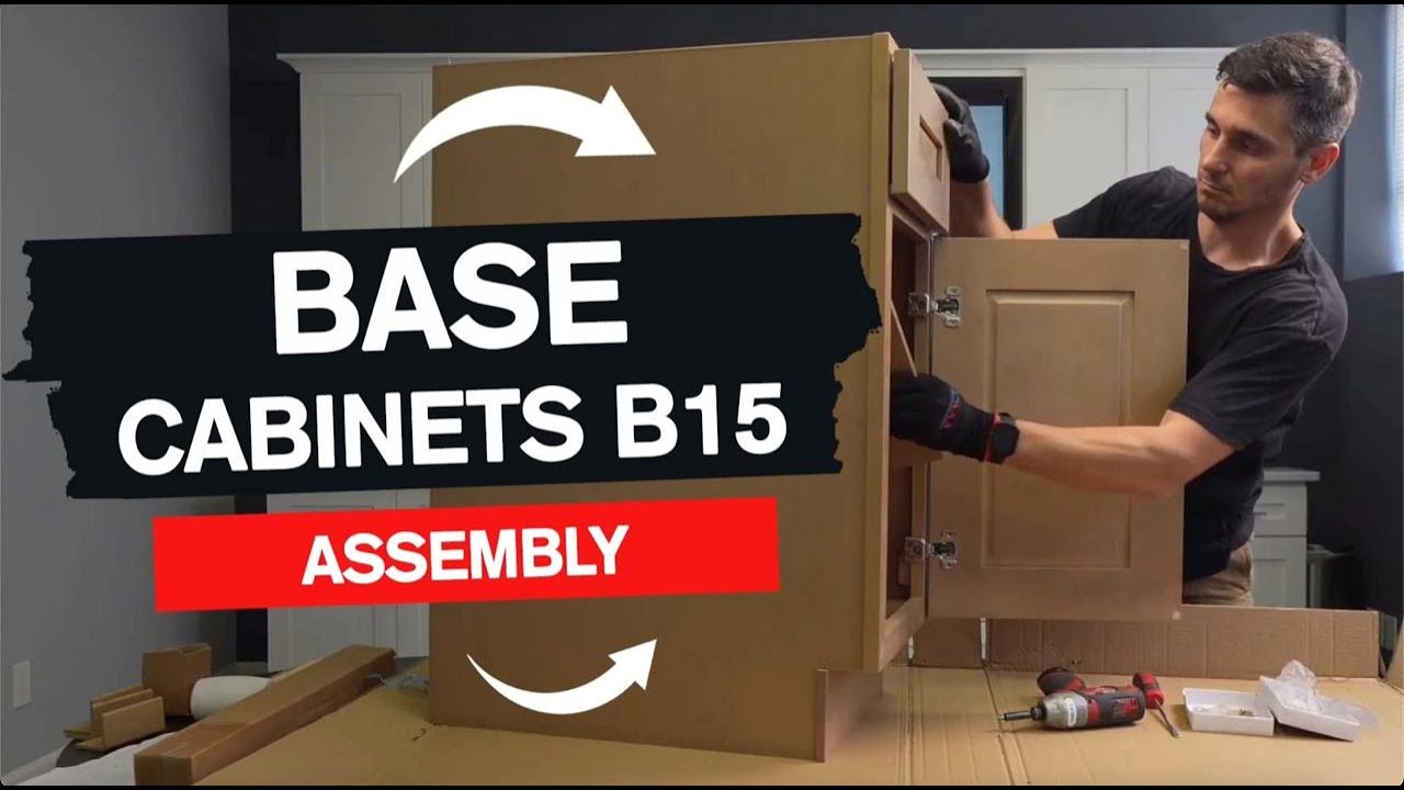Base Cabinets B15 - YouTube