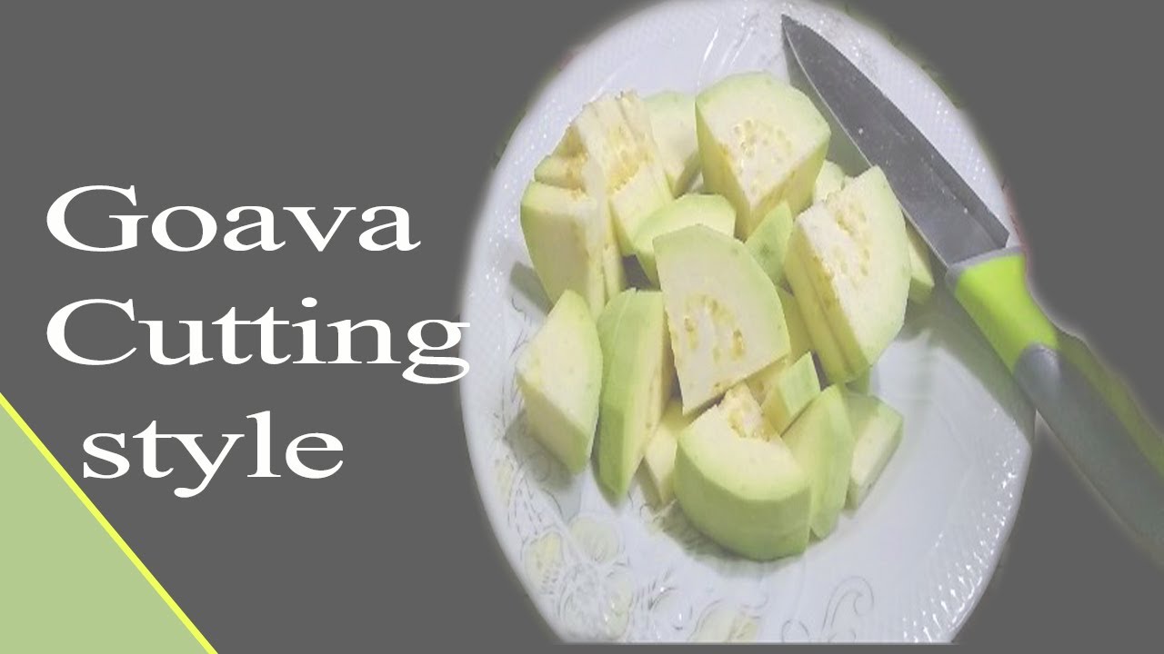 How to Cut a guava|Guava cutting style|cutting style of guava. - YouTube