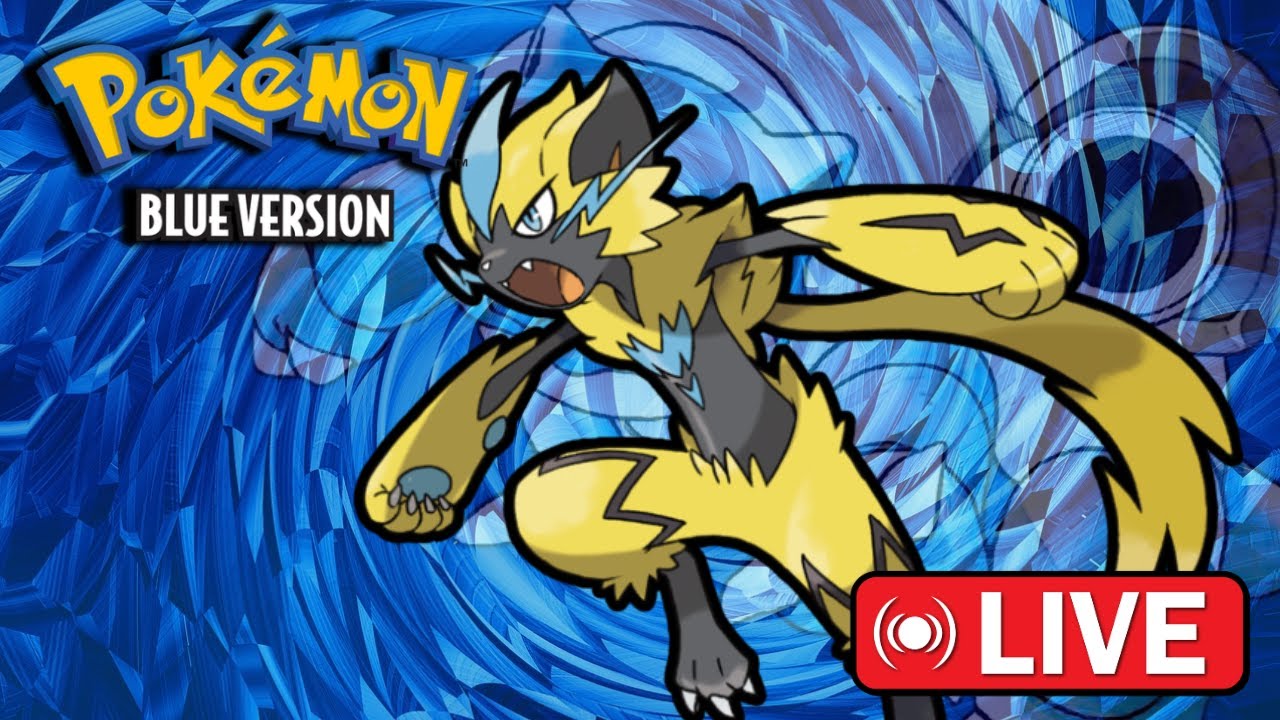 Pokemon Blue - Zeraora Only (ft @Speedrunner0218 & @SteveMPlays ) - YouTube