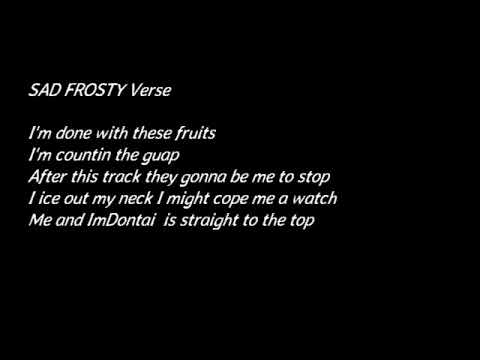 DONTAI x SAD FROSTY - FrIcK dA HaTerZ iLOVEFRiDAY & Poudii Diss Track Lyrics