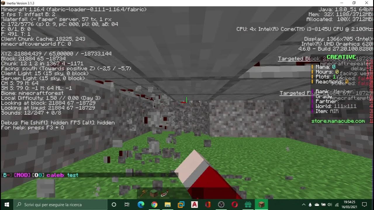 [Minecraft P2W Server Crashing #1] creative.manacube.com - YouTube