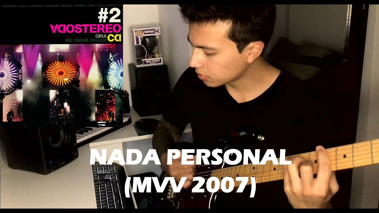 Nada Personal (MVV 2007) - Soda Stereo Cover - YouTube