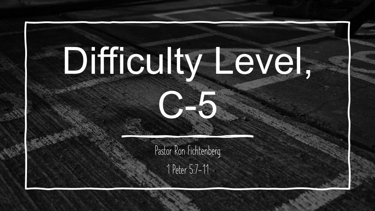Difficulty Level, C-5 - YouTube