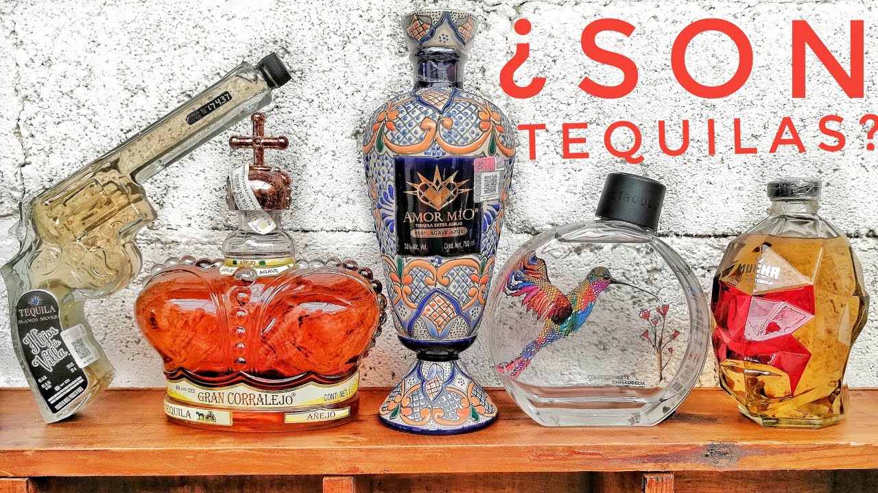 Los 5 Tequilas con los mejores y más sorprendentes diseños - YouTube