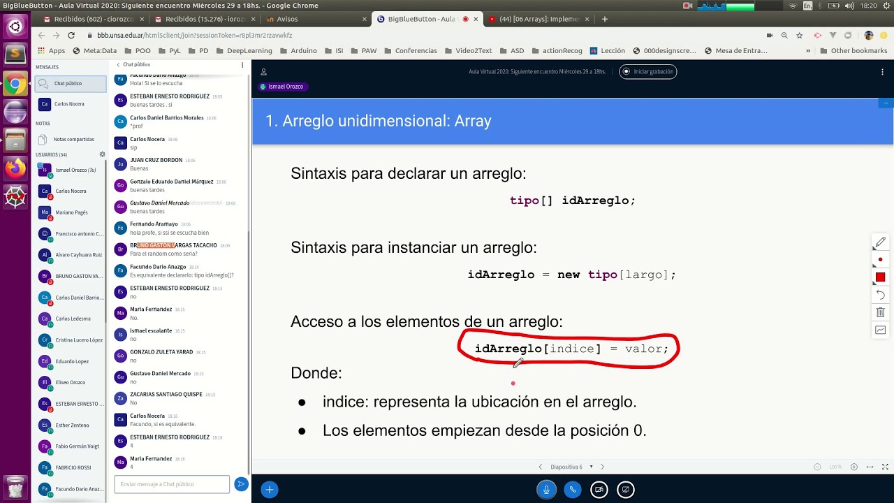 06 Arrays Manejo De Arrays Youtube