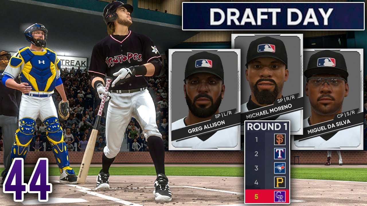 MLB Draft (#5 Pick) & Breaking Down Our Top Prospects - MLB The Show 21 ...