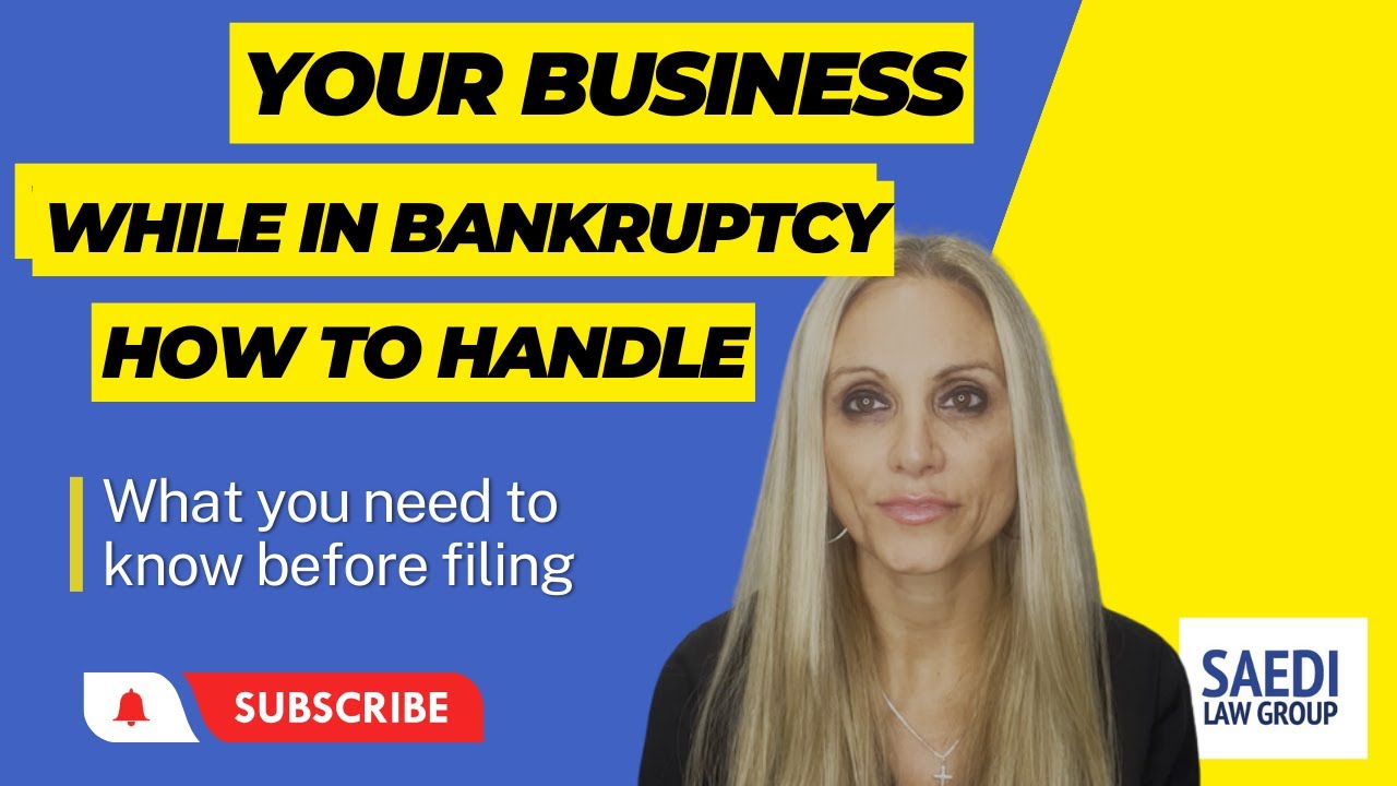 Your Business While in Bankruptcy: What You Need to Know - YouTube