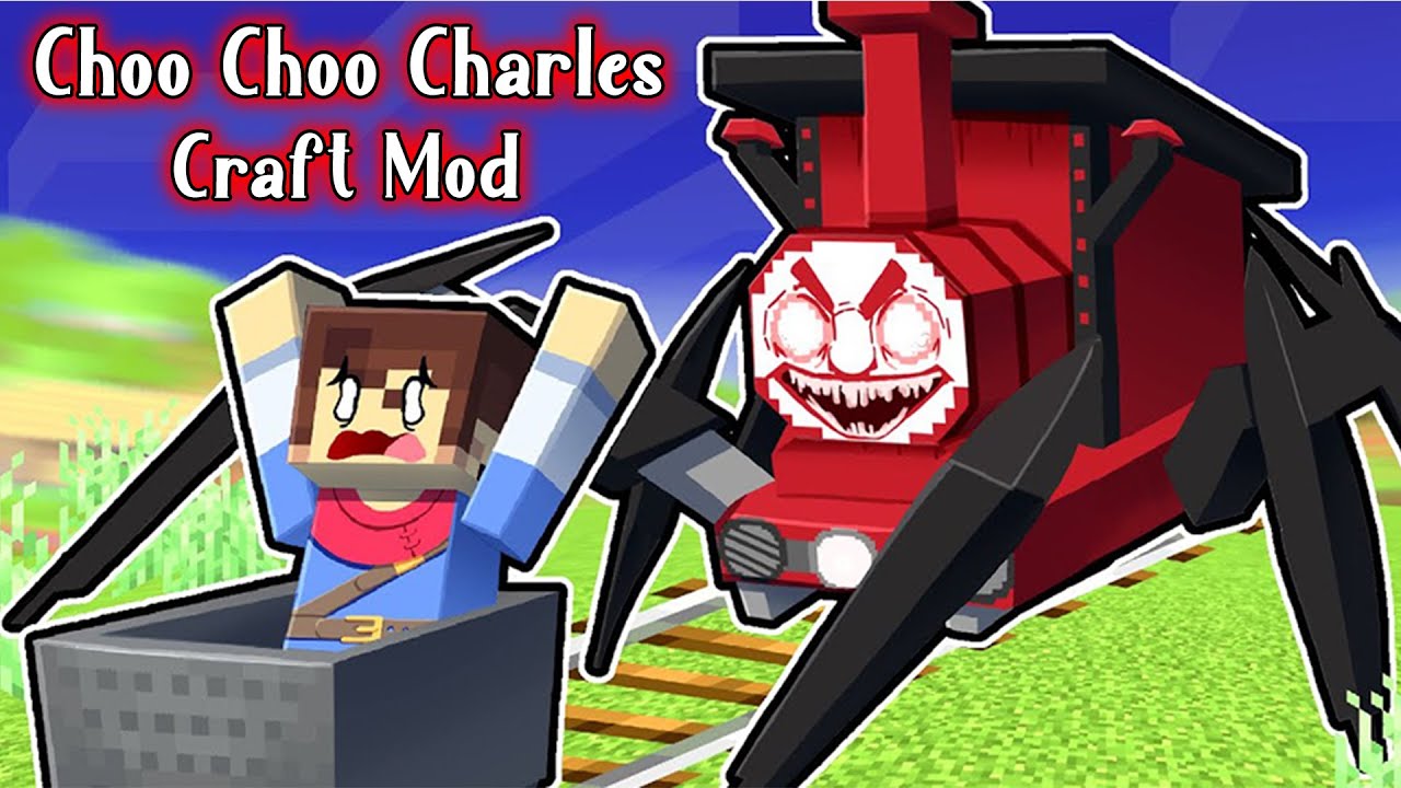 Choo Choo Charles - Craft Mod Mobile Gameplay | Choo Choo Charles ...
