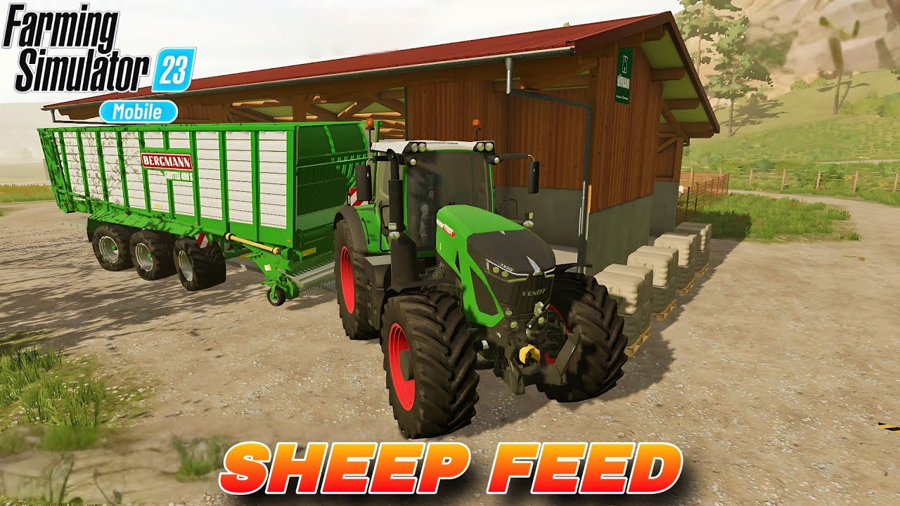 fs23 mobile Sheep Feed, farming simulator 23 mobile Sheep grass feed# ...