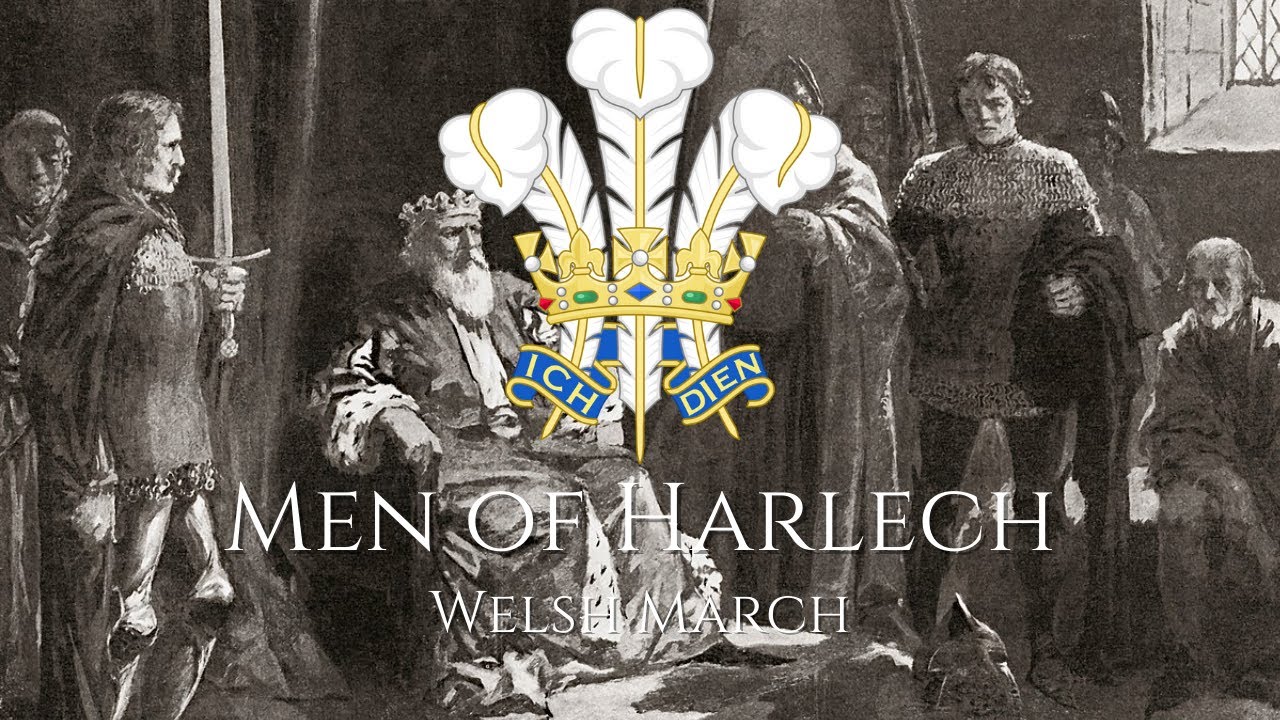 "Men of Harlech" - Welsh March - YouTube