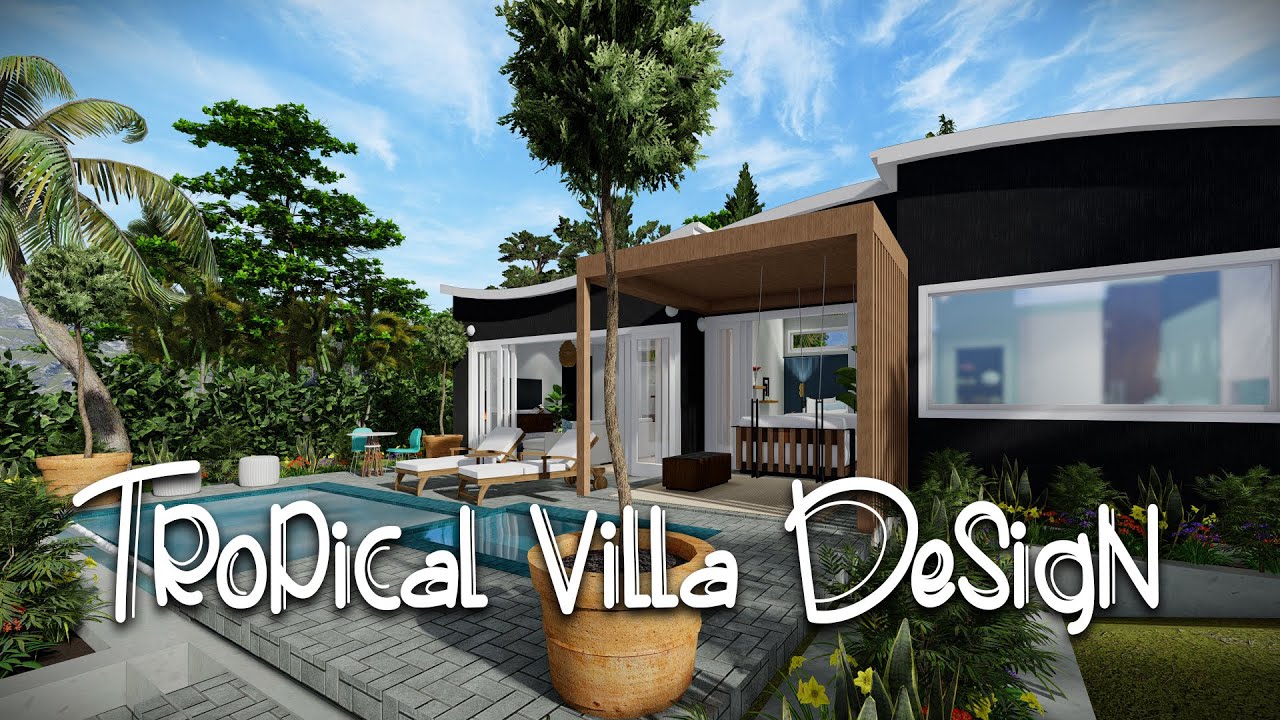 Tropical Villa design | Interior designing | Lumion render ...