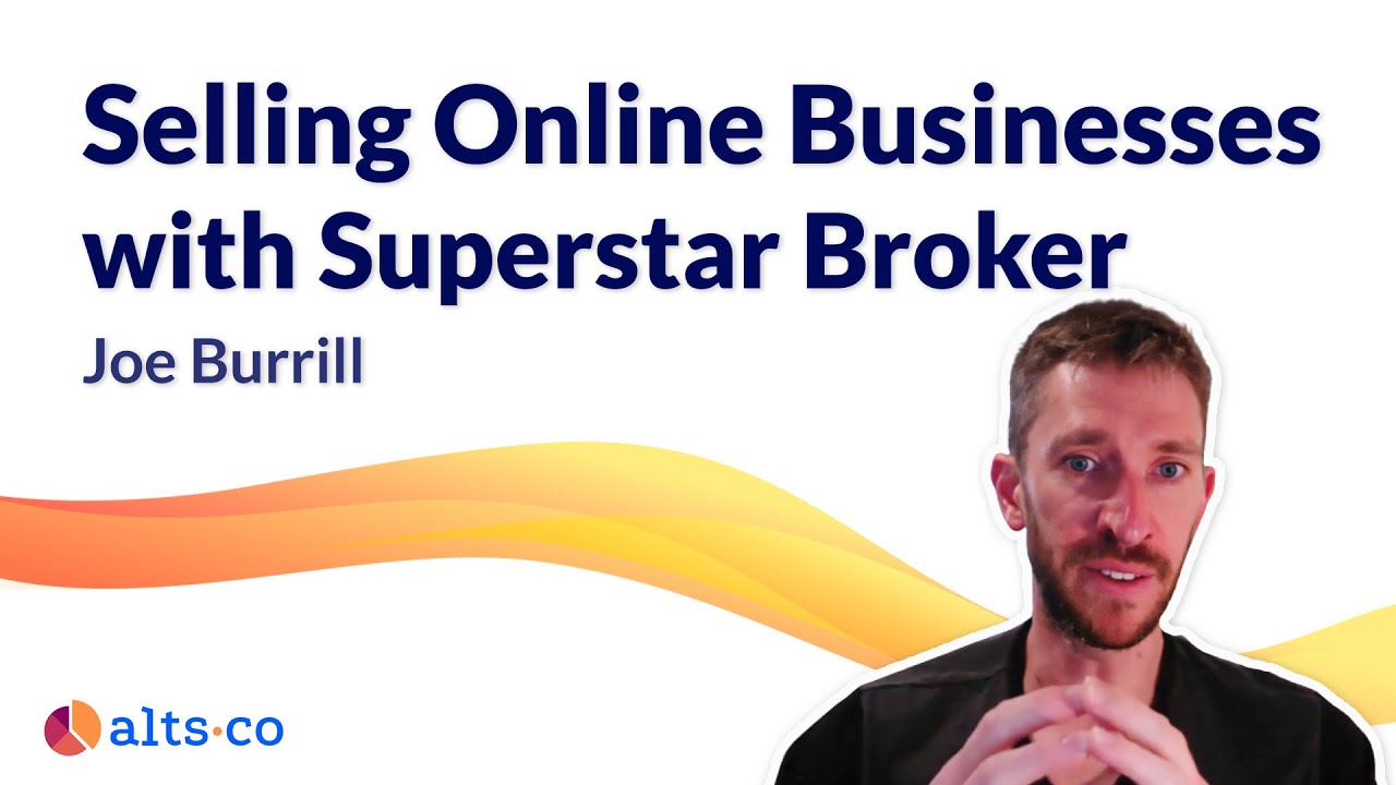 Joe Burrill: Online Business Broker at Just Website Brokerage - YouTube