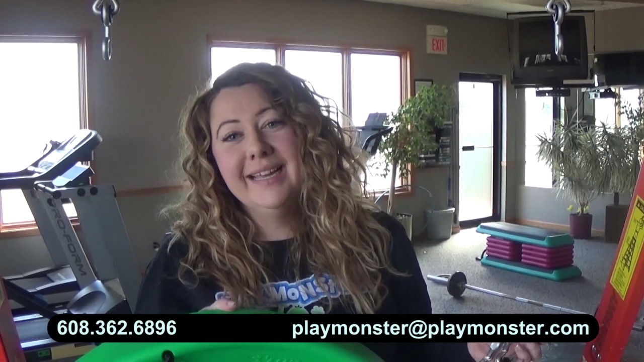How to hang your Super Spinner from your swing set. - YouTube