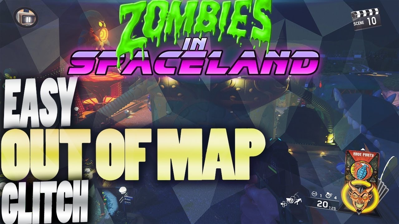 INFINITE WARFARE NEWEST ZOMBIES OUT OF MAP GLITCH - YouTube