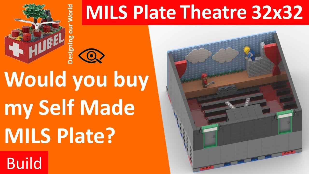 What do you think about? (Plate with Theatre 32x32)(3D Rendered & Build ...