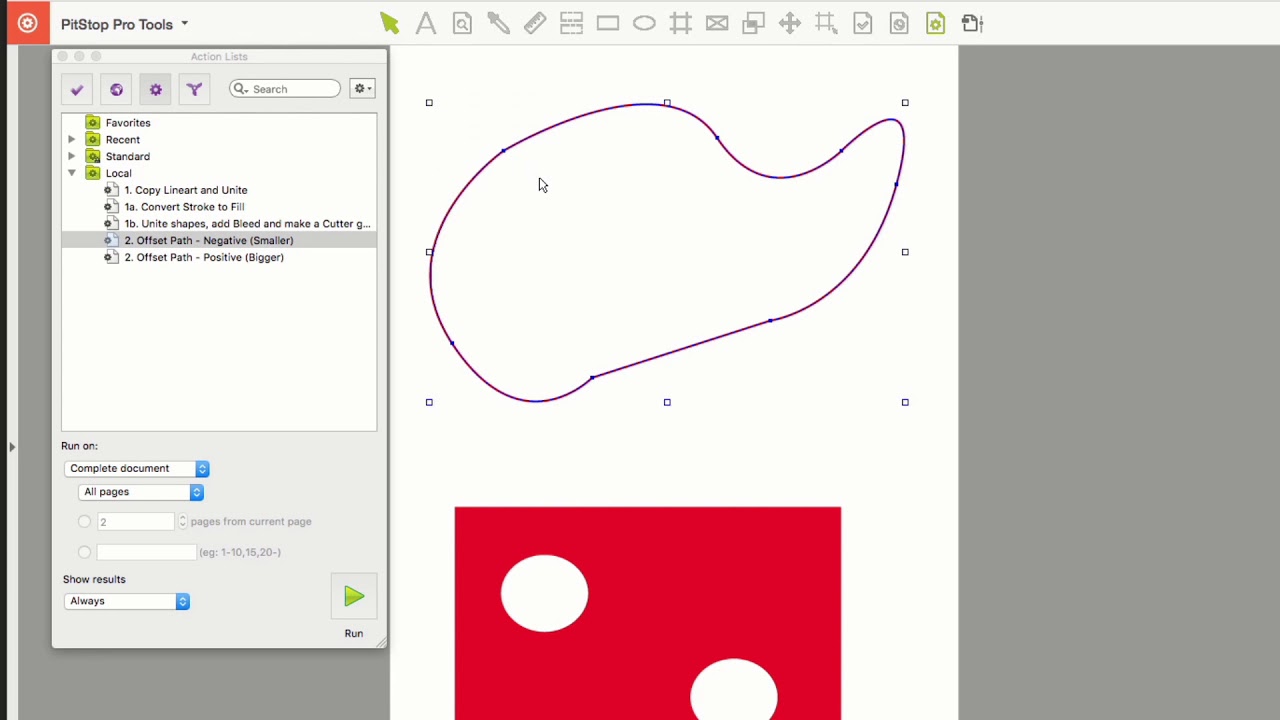 PitStop Pro 2018: Vector editing tools - YouTube