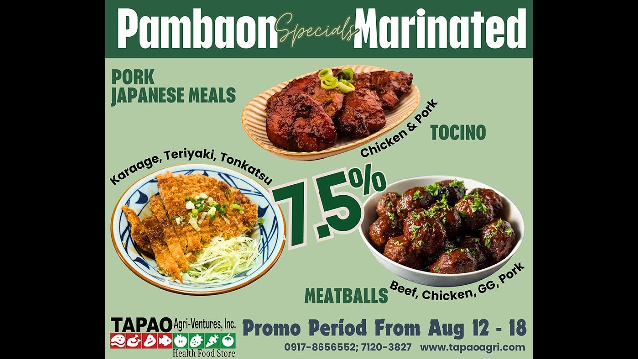 Tapao's Pambaon Specials - YouTube