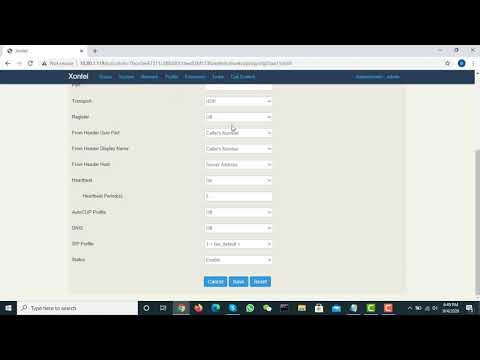 Configure SIP Trunk from STC in XonTel Plus for KSA customers - YouTube