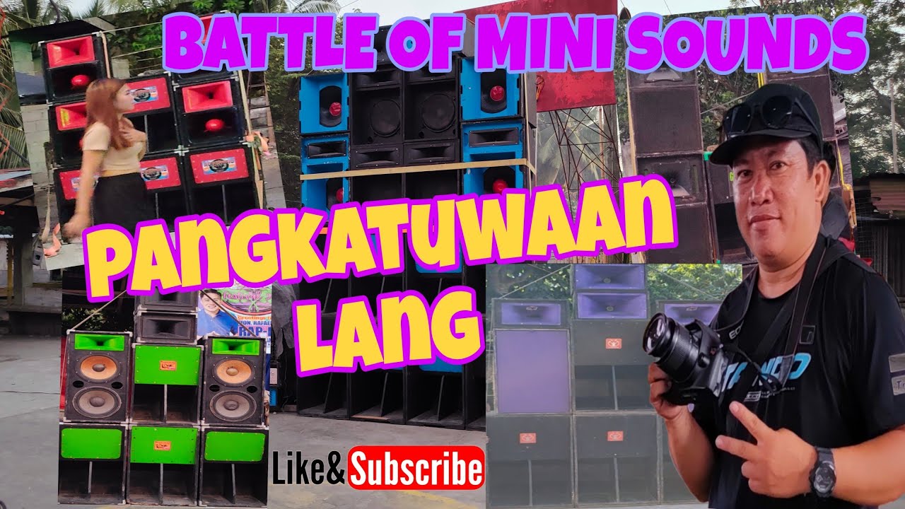 BATTLE OF MINI SOUNDS PARA MY KATUAWAAN LANG SA PAITAN - YouTube