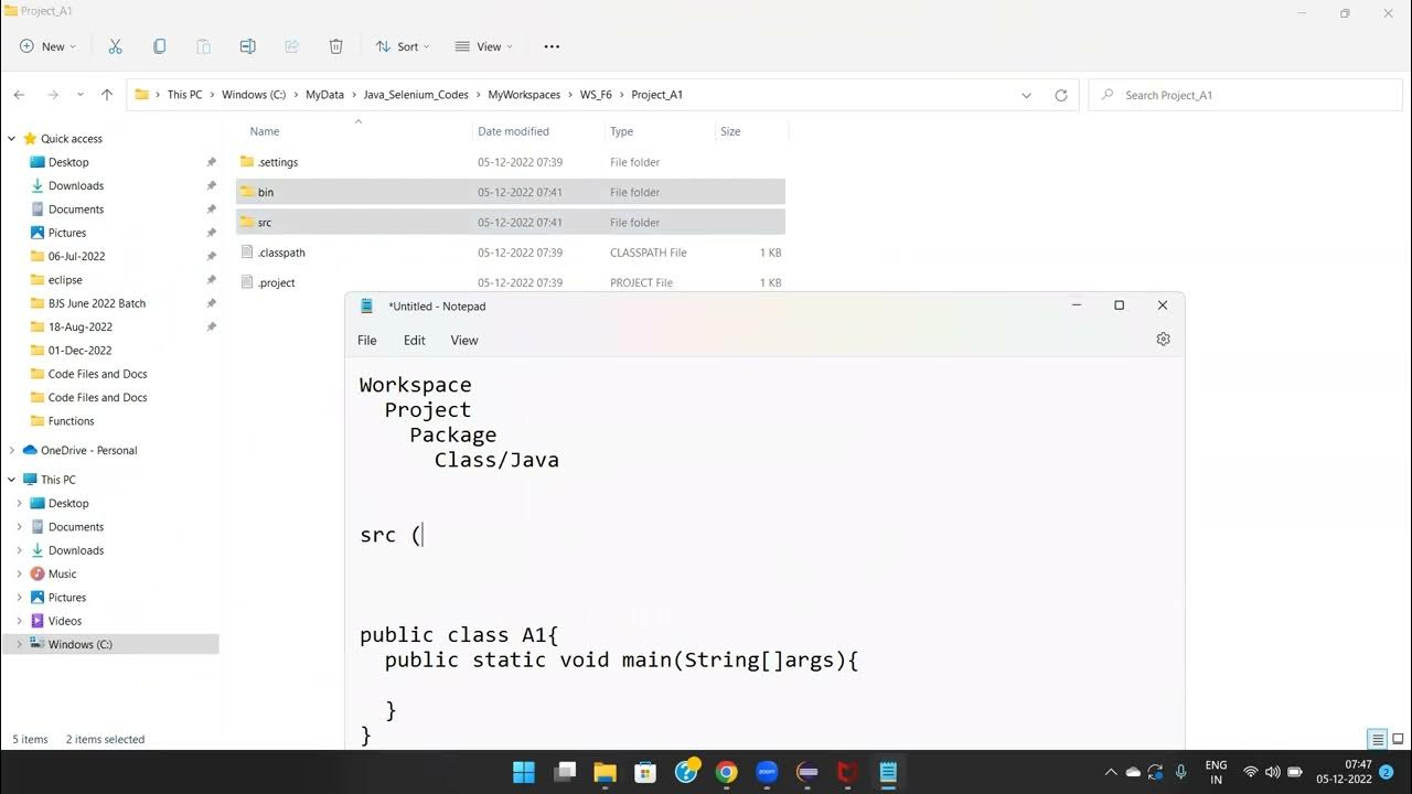 Class3- Dec 2022 Java Selenium Batch - YouTube