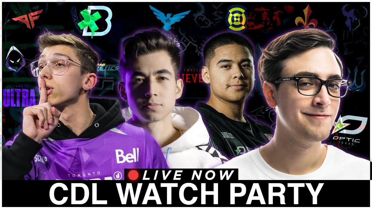 🔴 LIVE - CDL OPENING WEEKEND WATCH PARTY! - YouTube
