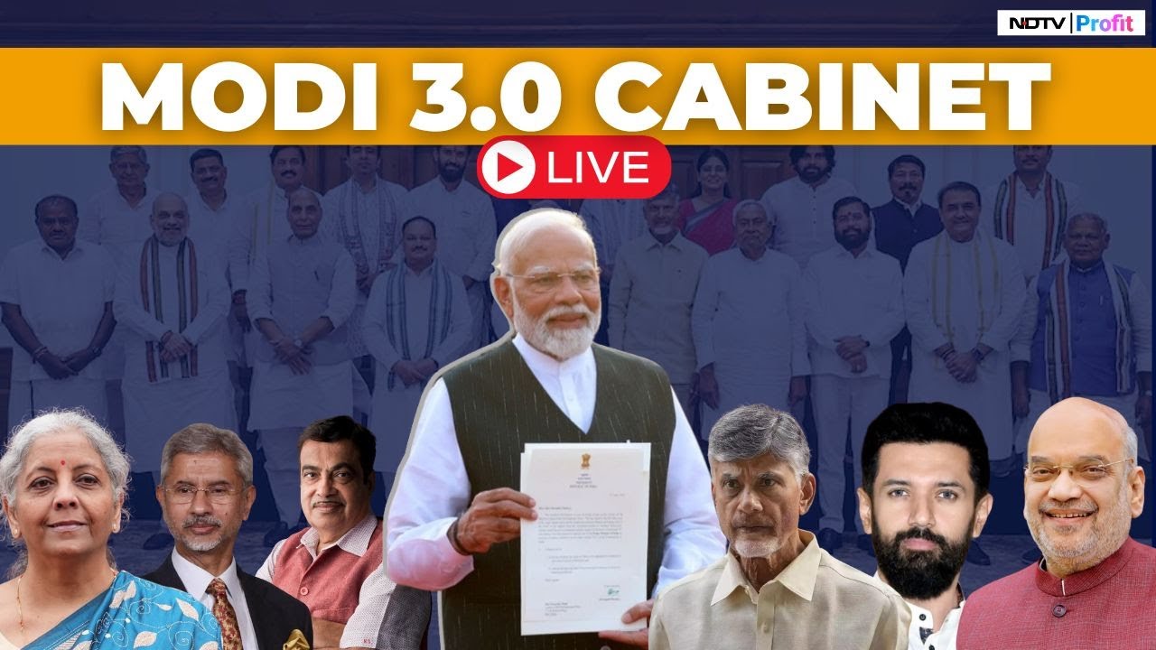 PM Modi Cabinet 2024 LIVE News | List Of Cabinet Minister To Be Sworn ...