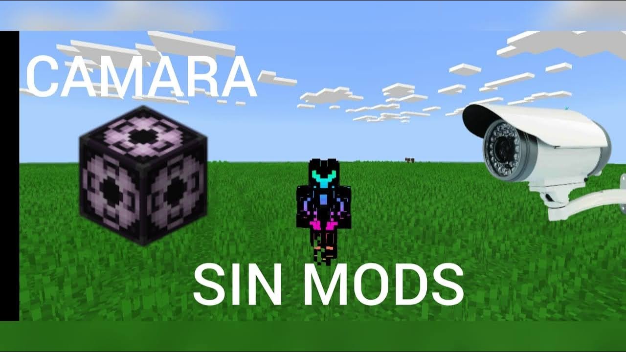 TUTORIAL CAMARAS EN MINECRAFT PE SIN MODS - YouTube