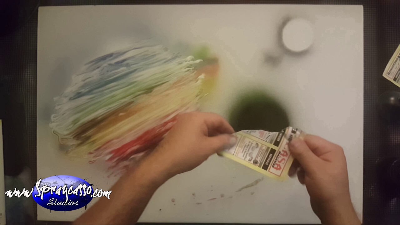 Beginner - Spraycasso Spray paint Tutorial - YouTube