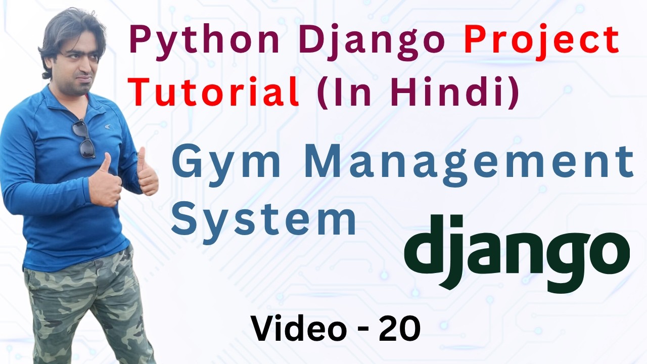 20. Gym Management System | Python Django Project | Edit Member Profile ...