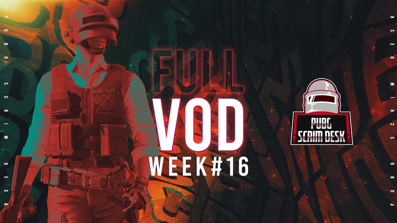 [배그] PUBG SCRIM DESK #16 - YouTube