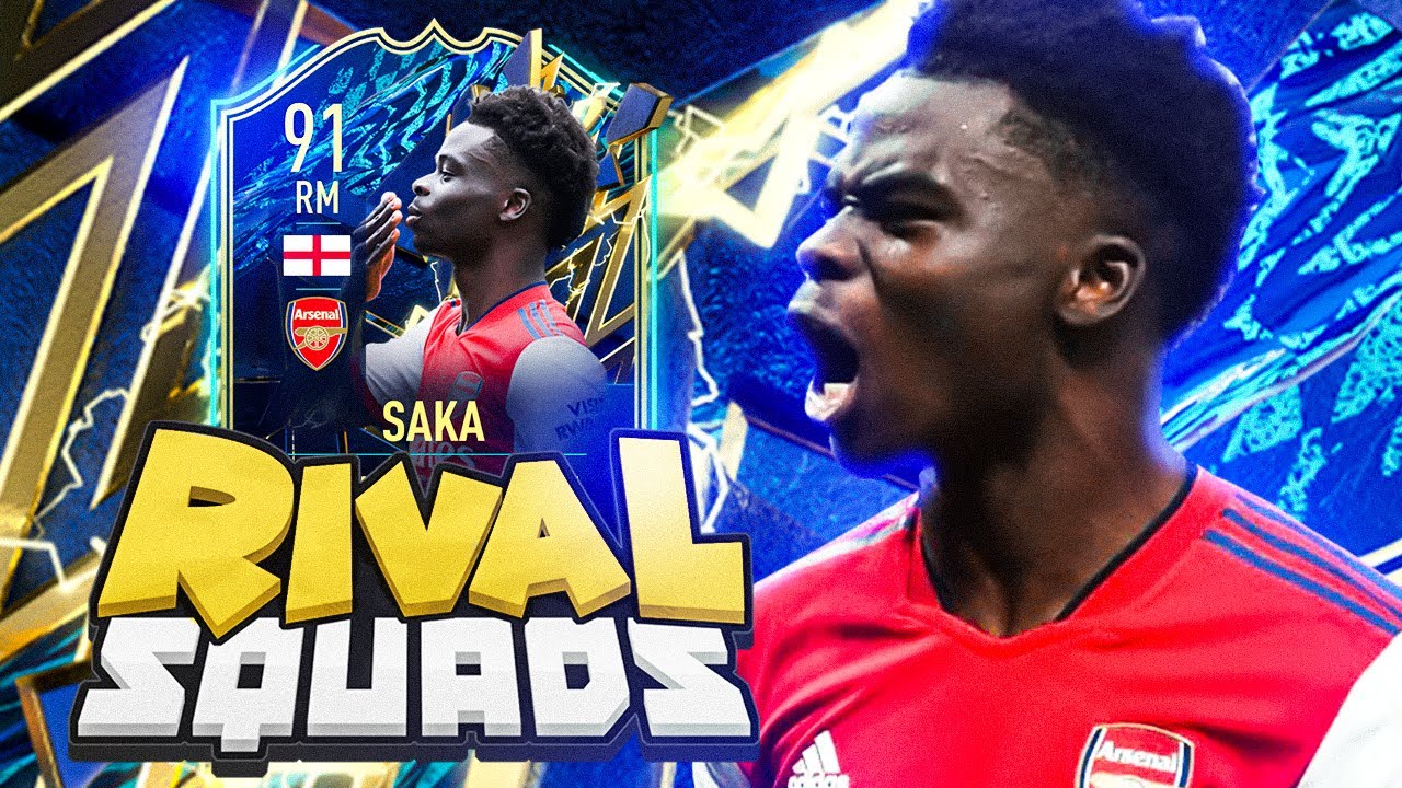 9 GOAL THRILLER!!! TOTS Bukayo Saka Rival Squads!!! - YouTube