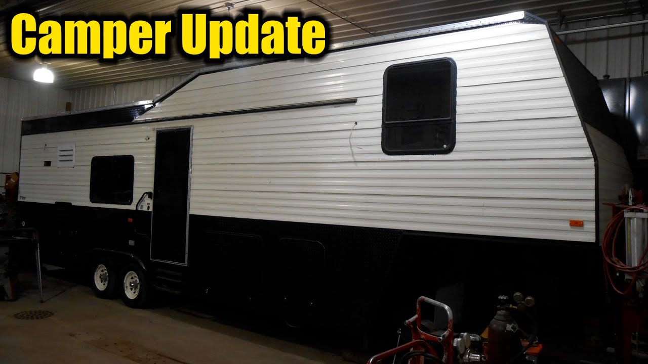 92 Terry Resort 5th Wheel Camper Update 4-13-22 - YouTube