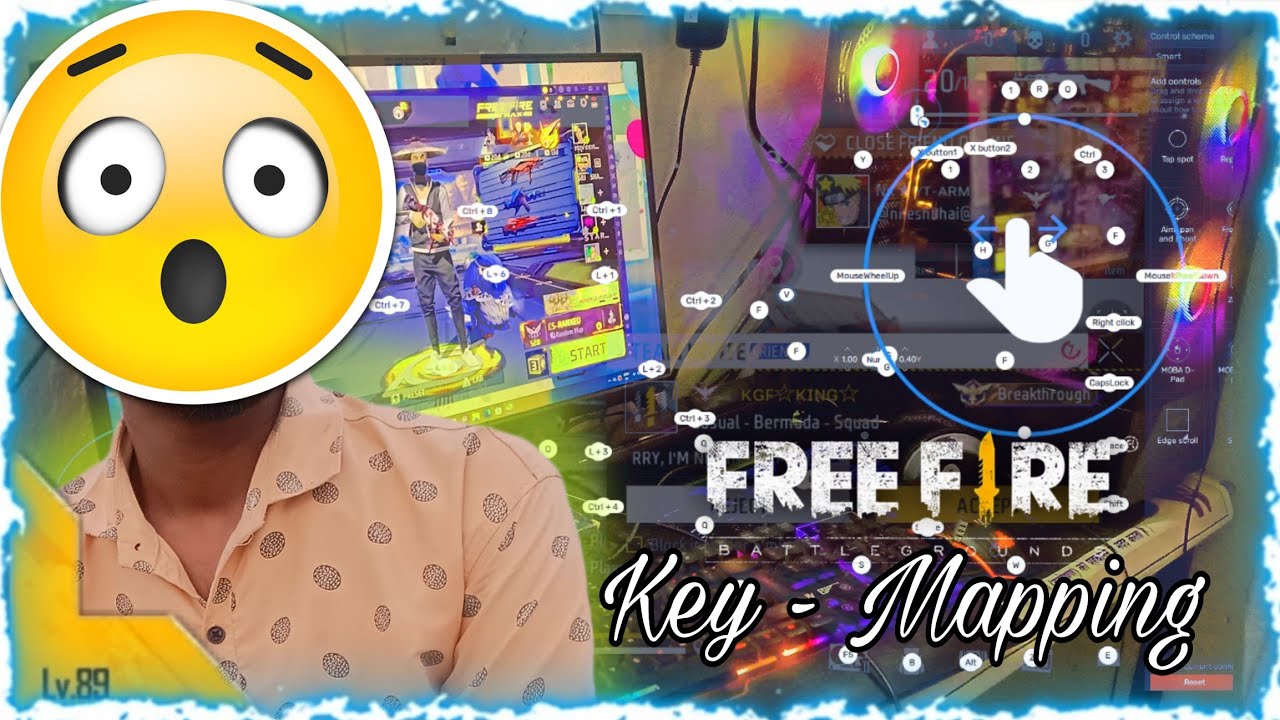 New Player || Key - Mapping || Free Fire 😇 - YouTube