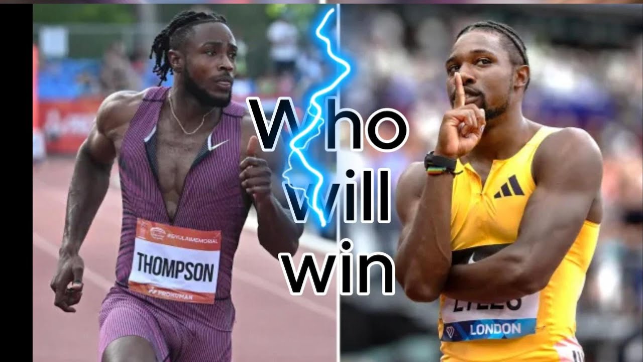 "Kishane Thompson vs. Noah Lyles: The Ultimate Sprint Showdown! 🏃💥 ...