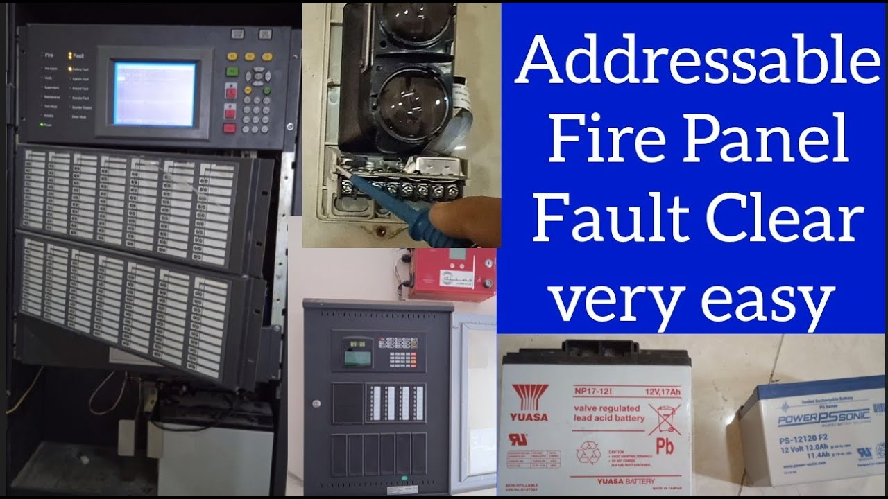How Are Fire Control Panel Fault Clear || Been Detector Fire Fault ...