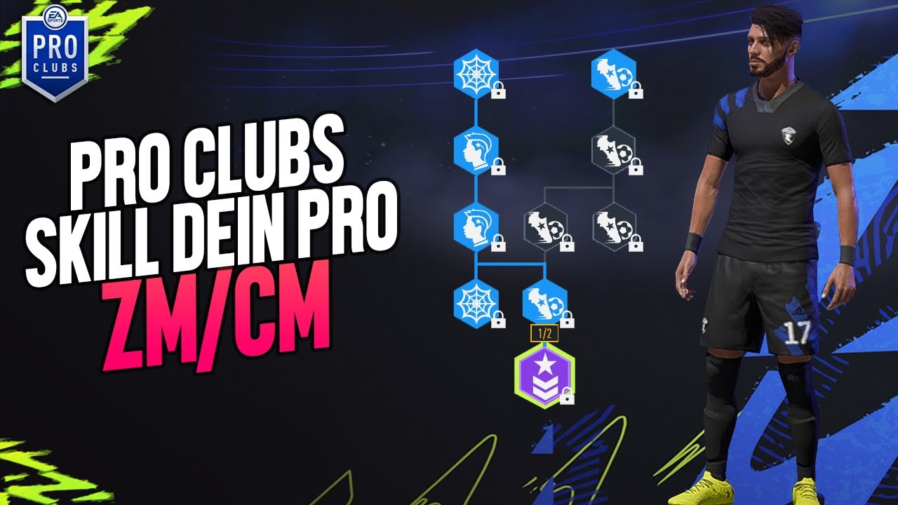 FIFA 22 - How to skill your Pro | CM ZM Build | MAX LEVEL | 100 ...