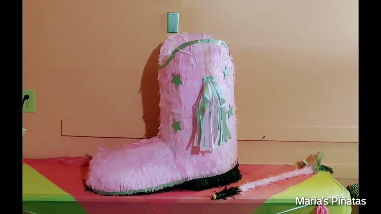 Bota Vaquera Piñata - YouTube
