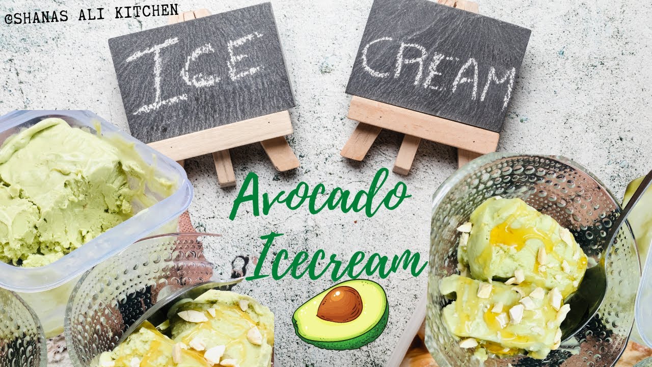 Shana's Ali Kitchen - Avocado Ice Cream - YouTube